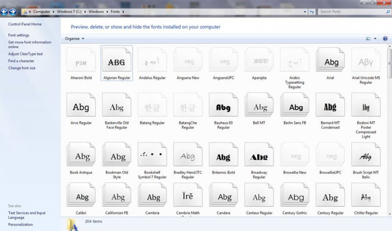 How to install a font you downloaded from the internet - WhatFontIs.com ...