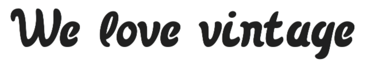 Pin-up inspired fonts we love - WhatFontIs.com Playground