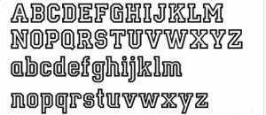 Utah vs. Oregon: professional football fonts - WhatFontIs.com Playground