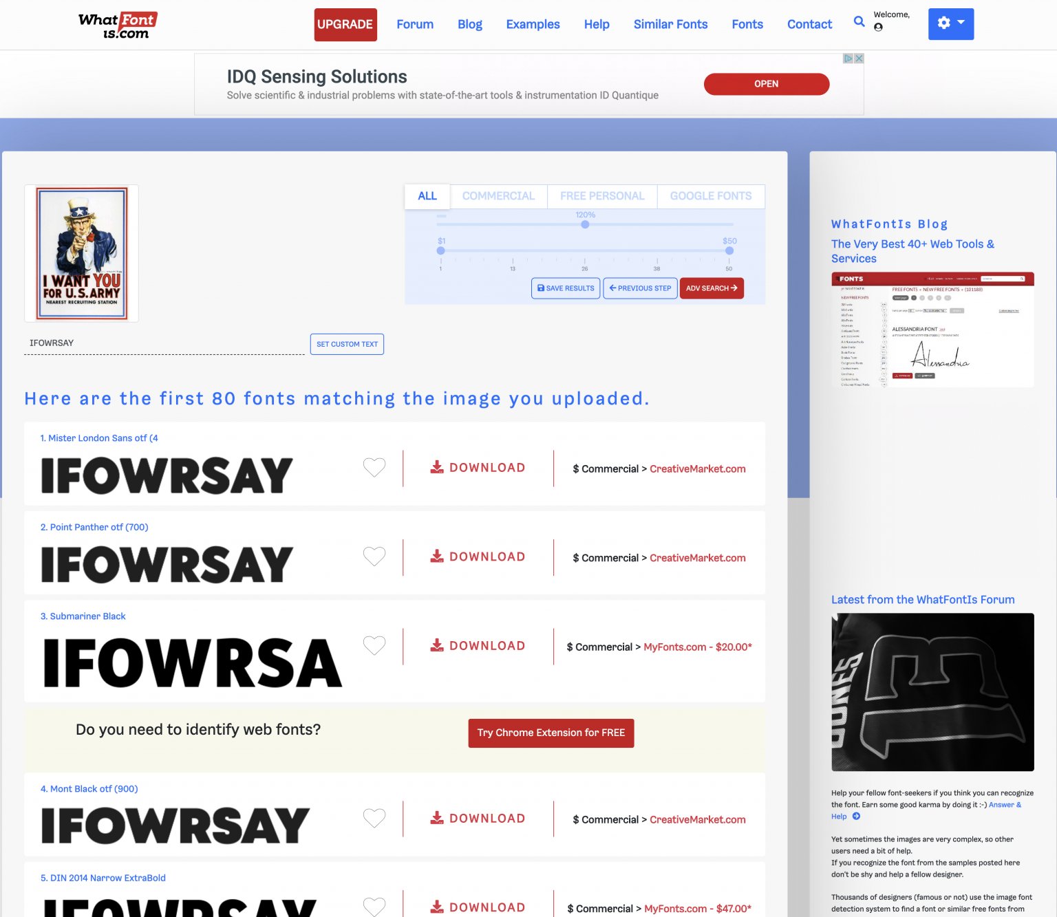 Fonts Used In The Greatest Events Of WW2 - WhatFontIs.com Playground