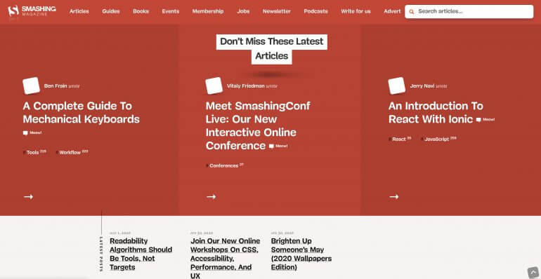 10 Websites That Use Typography Right