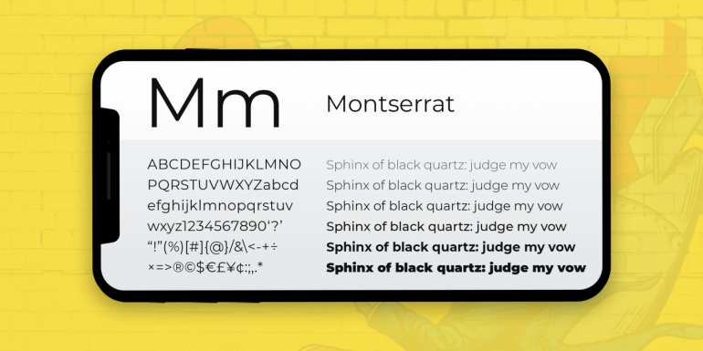 The Best Fonts For a Great UI Design