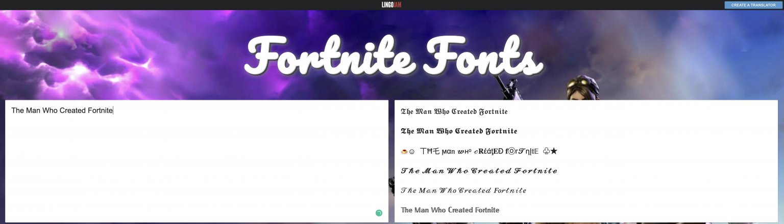 How To Use Cool Fonts For Your Fortnite Name in 2021