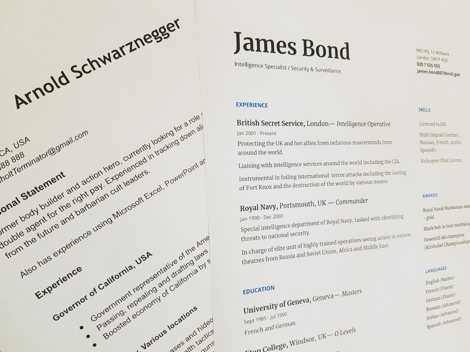 The Right Fonts For CVs, Cover Letters, and Resumes