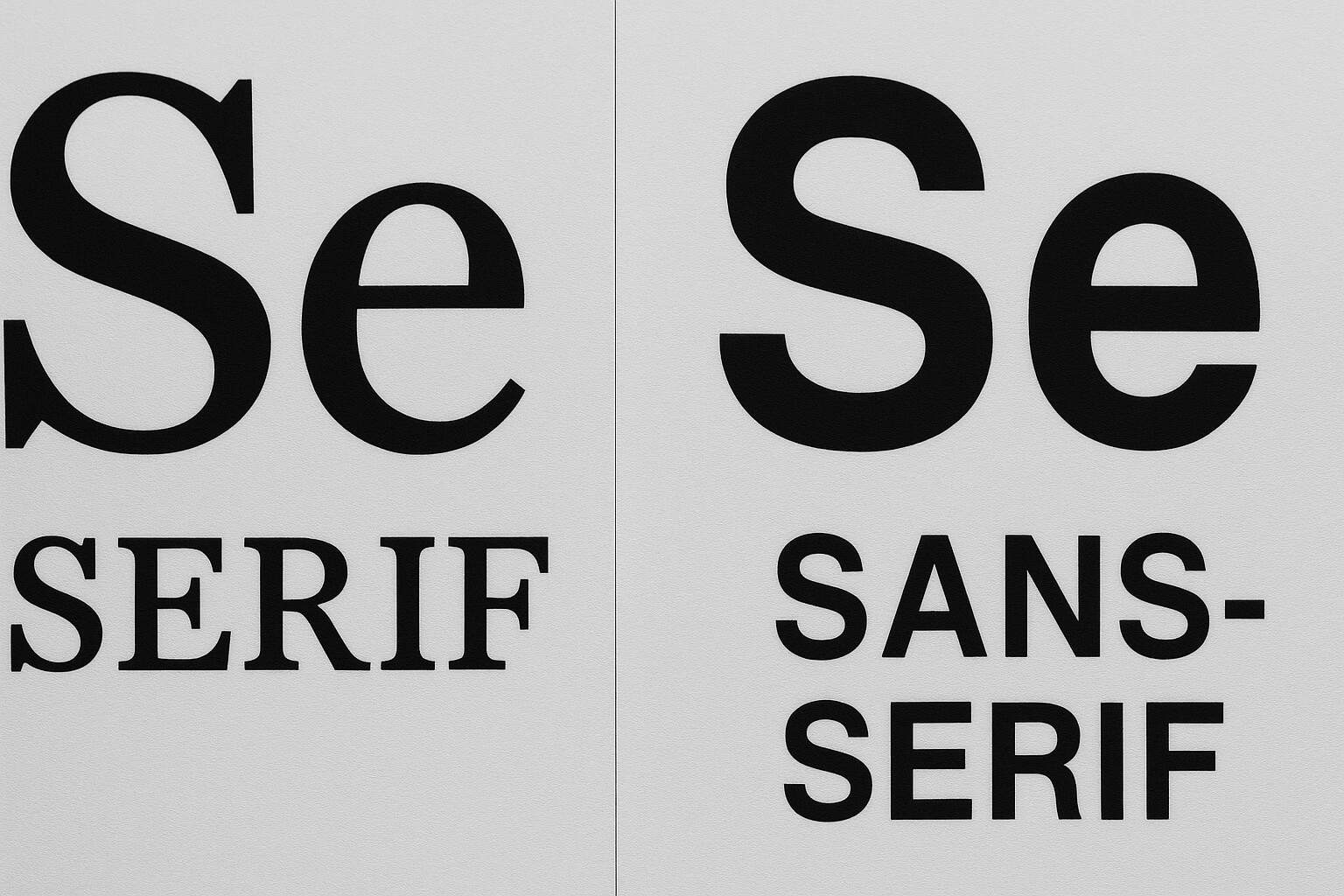What is a Sans Serif Font? Understanding Sans-Serif vs. Serif Fonts ...