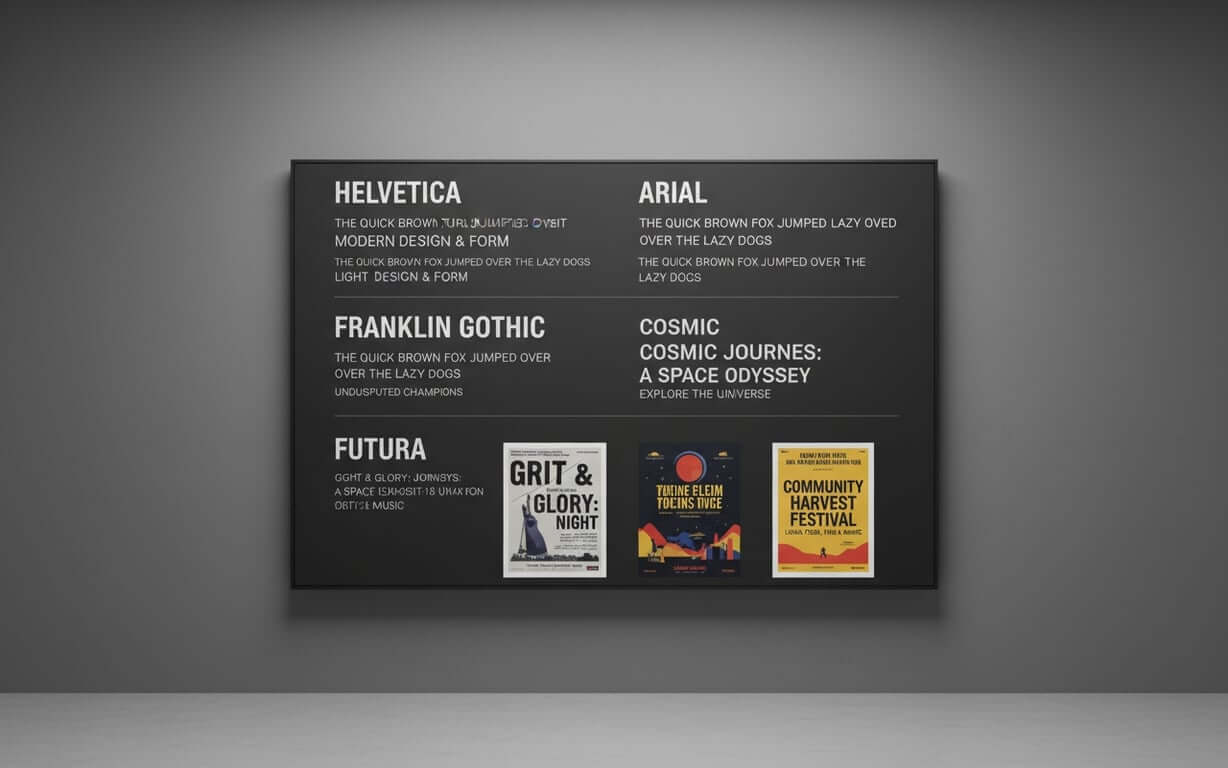Best Fonts for Posters: Essential Typography Guide for Impactful Design ...