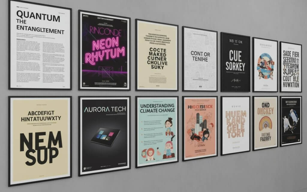 Best Fonts for Posters: Essential Typography Guide for Impactful Design ...