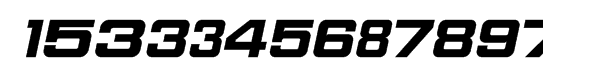 Sport Numbers Font | WhatFontis.com