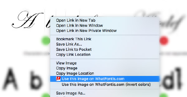 WhatFontis.com extension - What Font Is